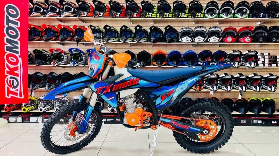 Мотоцикл эндуро FX MOTO K10 NB300 оранжевый