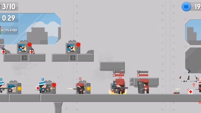 Сапёры против медиков в Clone Armies. Кто победит?