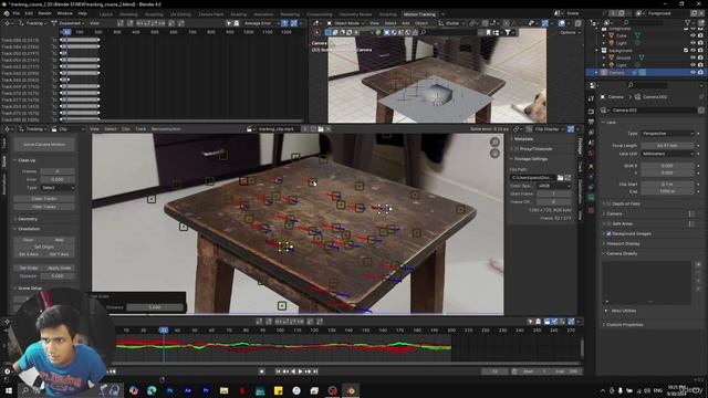 2 -2.4 Set up the tracking scene