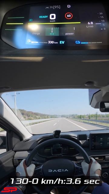 2024 DACIA JOGGER - Испытание тормозов