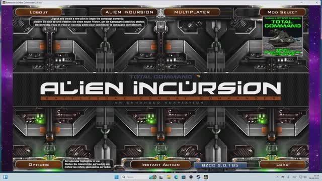 Battlezone Combat Commander-ALIEN INCURSION Mod Scion Gameplay.