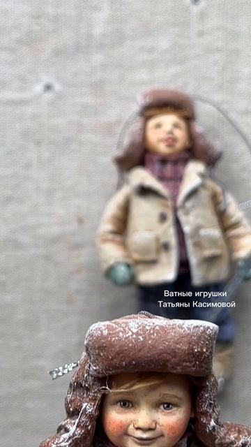 А вот еще какие мальчишки в ушанках у меня есть ☺️