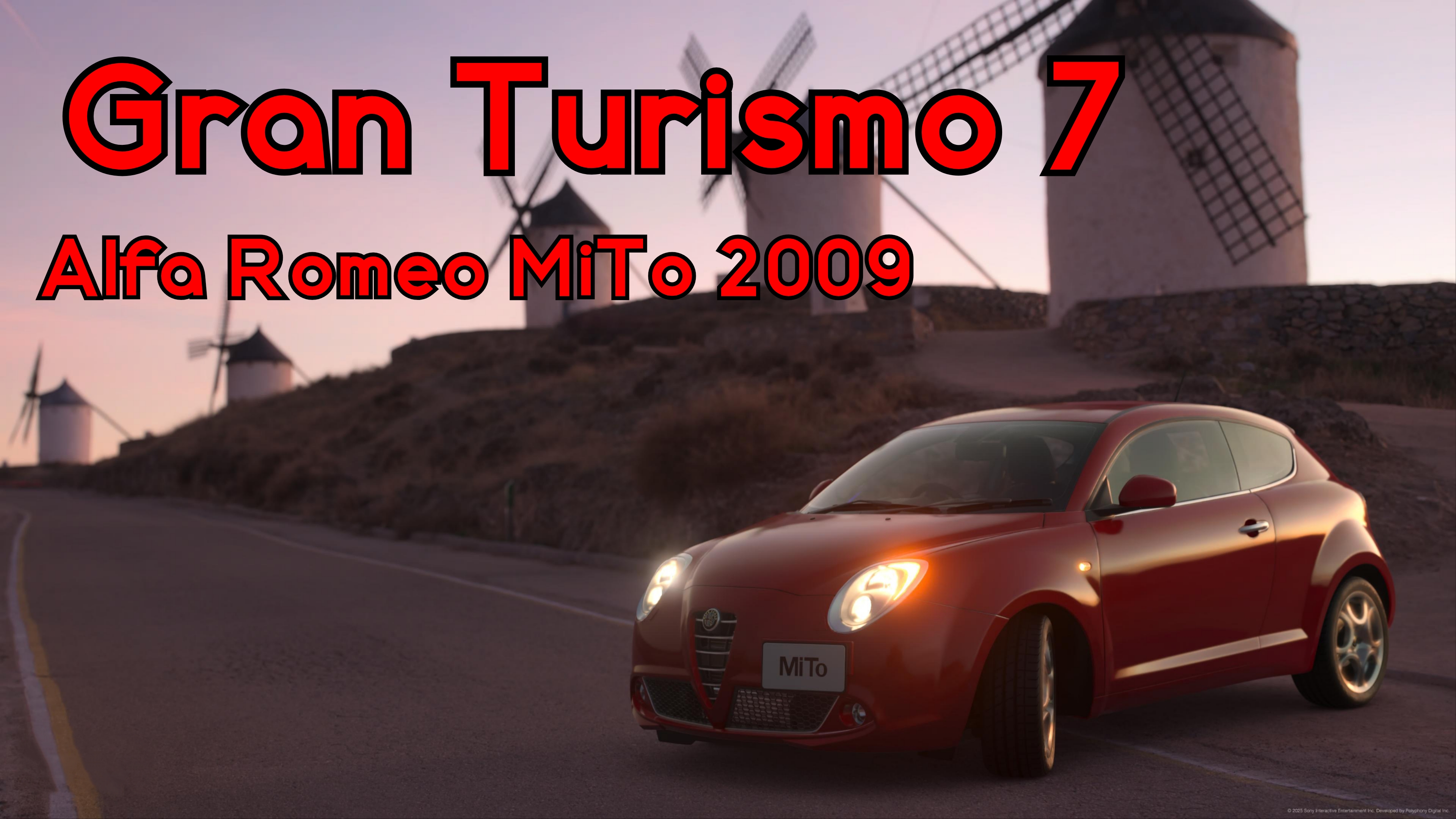 Alfa Romeo MiTo 2009 год. Gran Turismo 7.