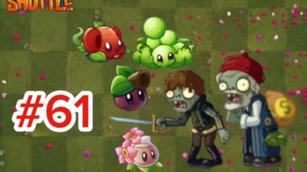Растения из чайного магазинчика! Plants vs zombies 2 SHUTTLE #61
