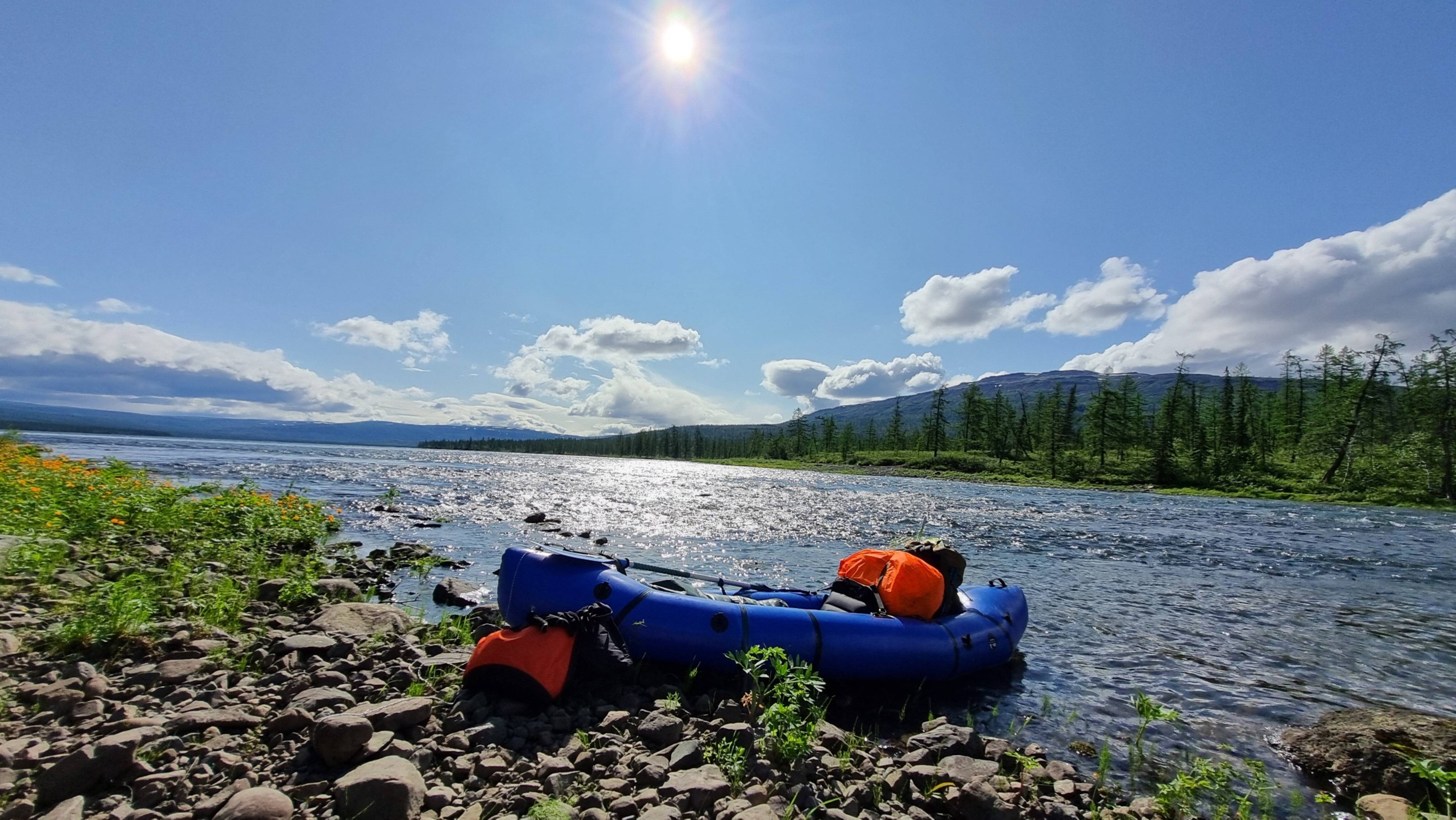 Плато Путорана, часть 3, сплав по реке Накта.