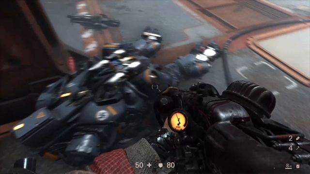 Wolfenstein II The New Colossus. Глава 05. Старые тайны