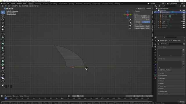 66 - Start Of Projectile FX Blade Slash Mesh