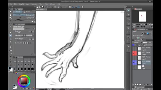Lecture 17 - How to draw sensual hands 1