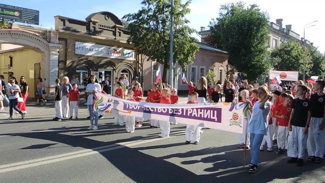 Сызрань. Фестиваль «Сызранский помидор» 2022. Шествие. Видео 5.