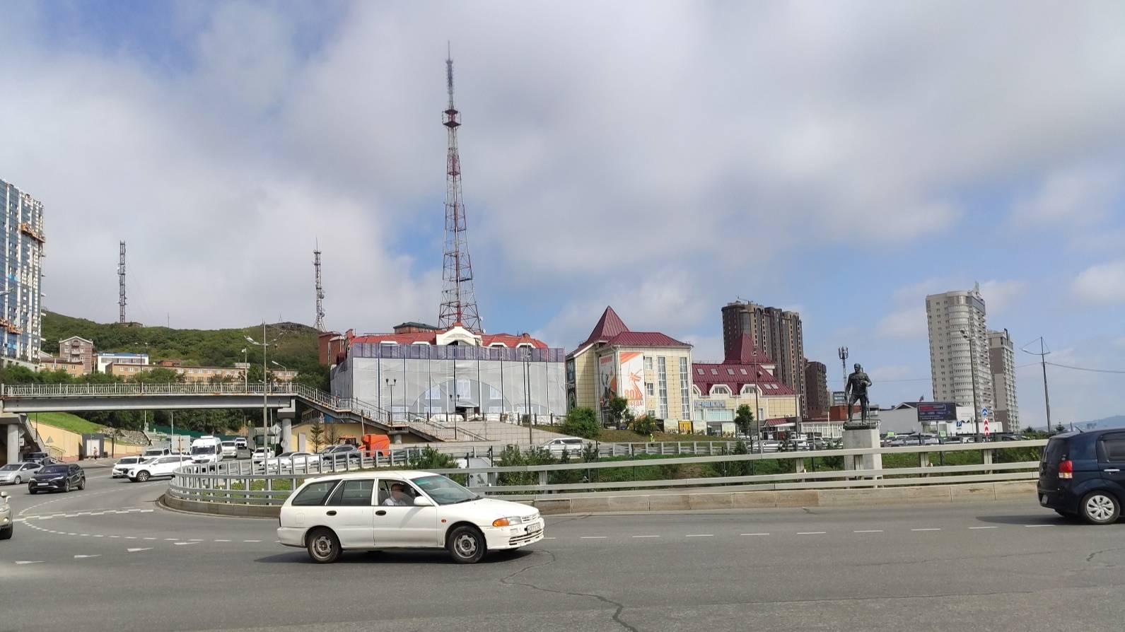 Фуникулёр , Пушкинская, лютеранская церковь . Владивосток