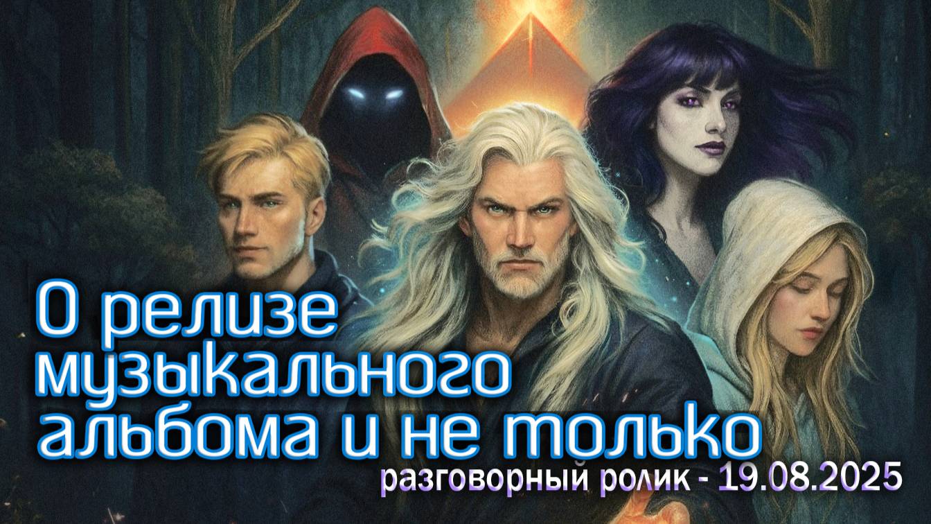 О релизе музыкального альбома и не только / 19.08.2025