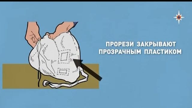 Тканевая маска противопыльная