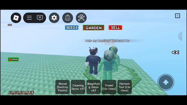 Я нашёл секреты в игре вырасти сад