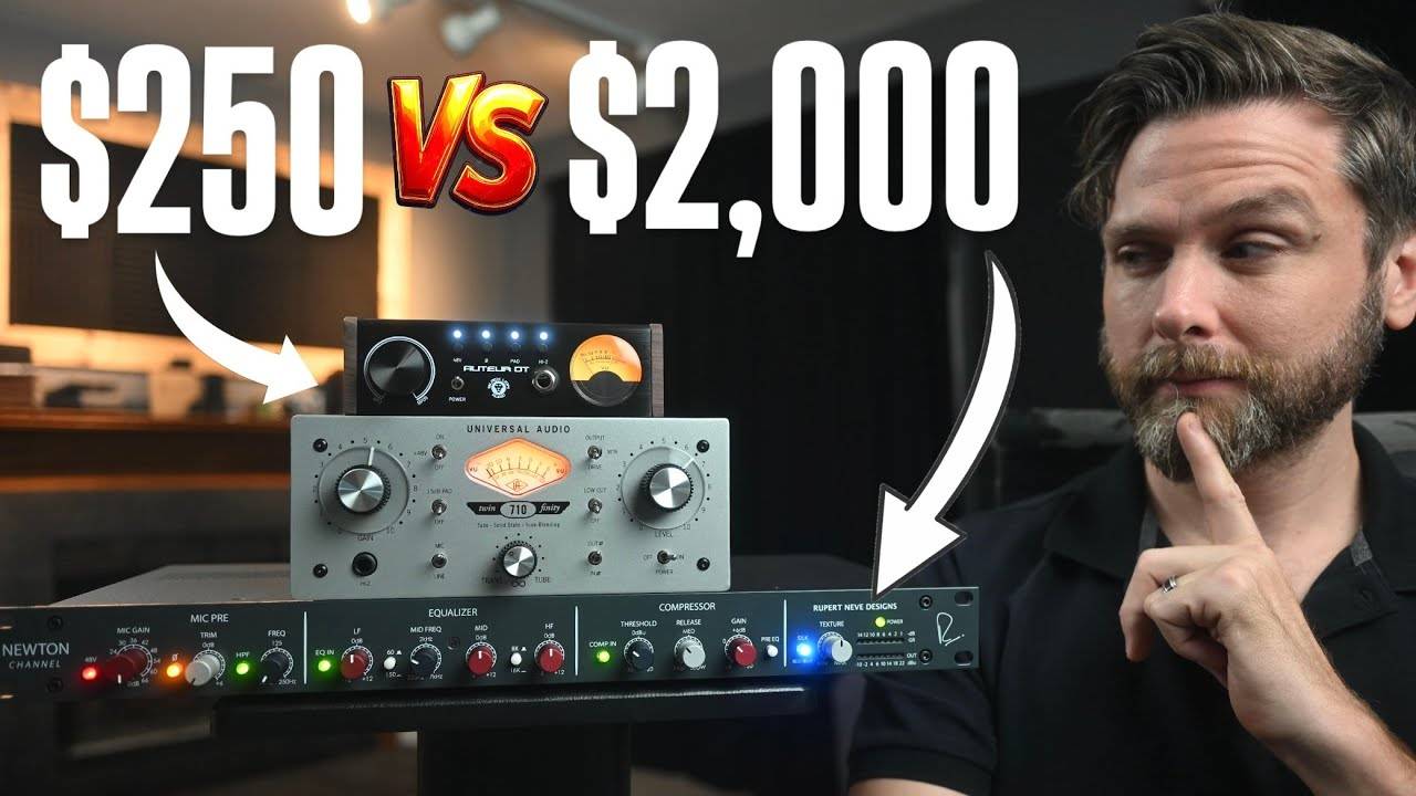 Can You Hear Difference: $250 Audio Interface vs $2000 Mic Preamp