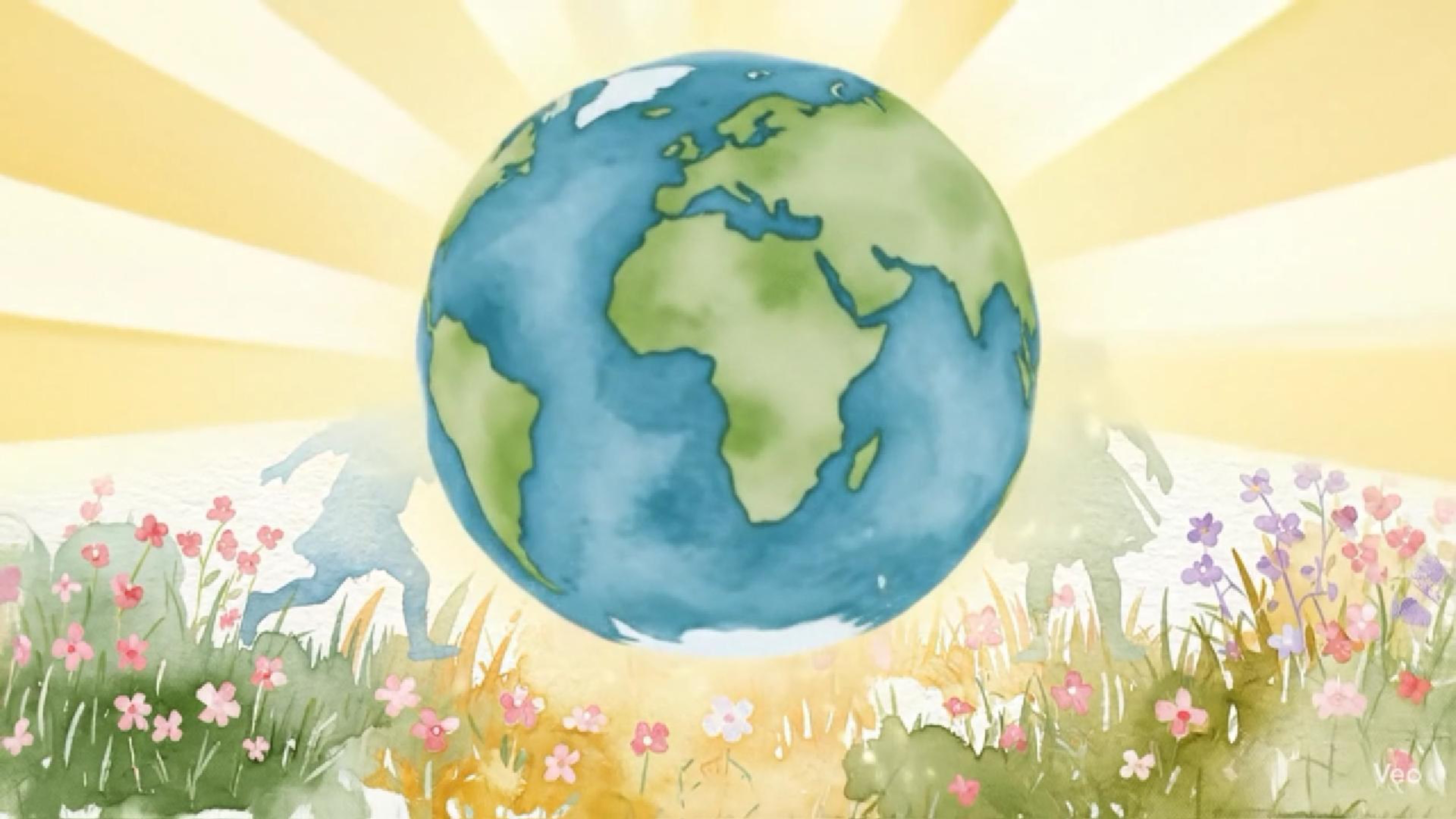 ✨ Imagine | Акварельная интерпретация песни Джона Леннона