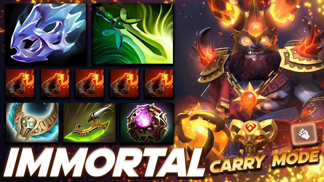 [PUB][IMMORTAL]Керри Лион-необычное исполнение.LION CARRY MODE.
