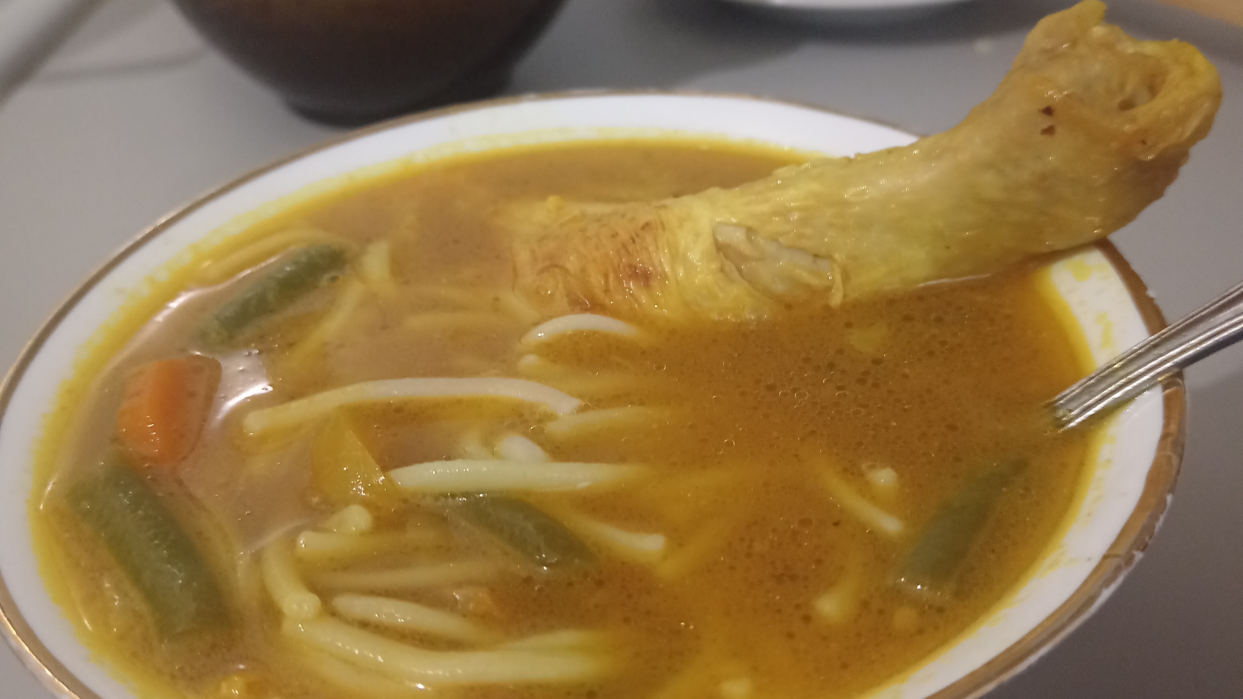 Суп Тхукпа - куриный суп родом из Тибета😊