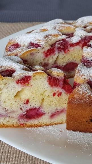Рецепт Пирога с Ягодами за 5 минут | Вкусно Просто Быстро | #shorts #пироги #рецепты #еда #кулинария