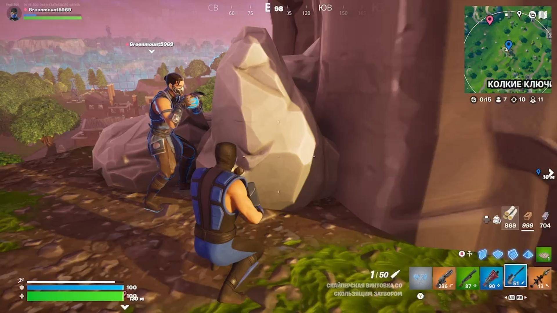 FORTNITE. OG. ГЛАВА 1 СЕЗОН 3. XBOX SERIES S. ПАРНЫЕ СРАЖЕНИЯ.