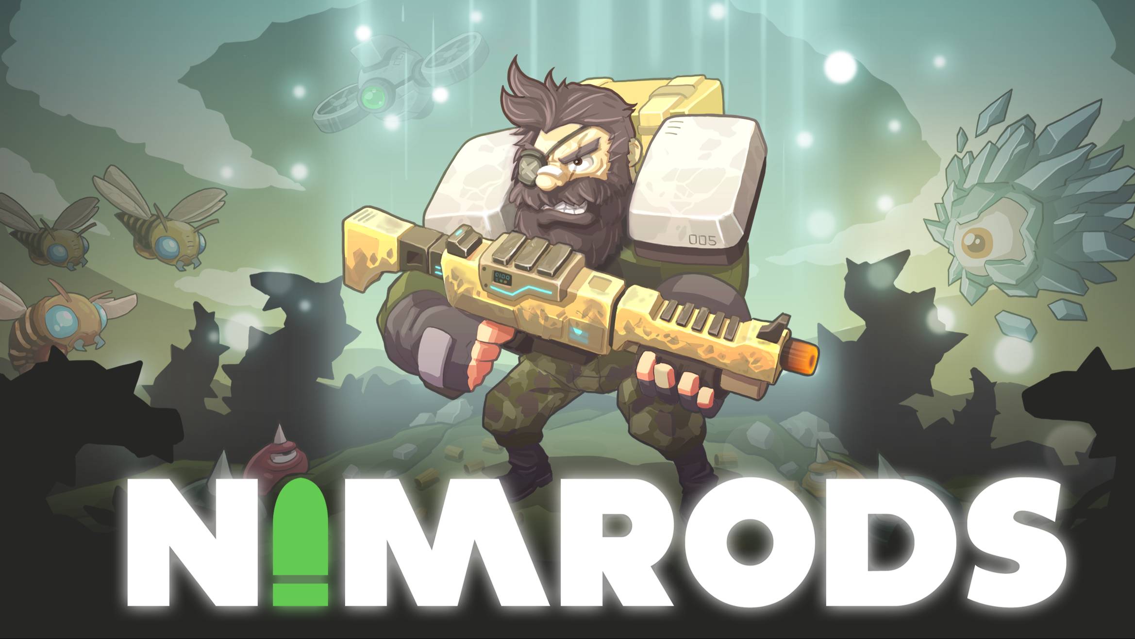 Собрать пушку.#1 NIMRODS.