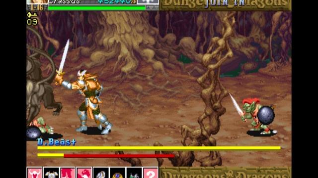 прохождение Dungeons & Dragons Shadow over Mystara (ARCADE)