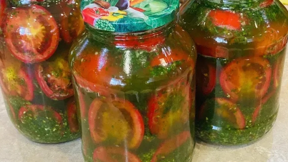 Помидоры Пряные на Зиму ! Очень вкусные пальчики оближешь 🍅🍅🍅