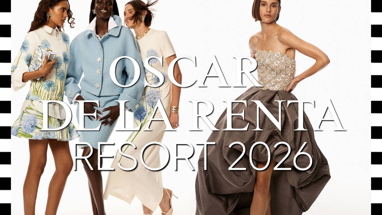 ✔️ OSCAR DE LA RENTA (Оскар де ля Рэнта) коллекция RESORT 2026 LOOKBOOK