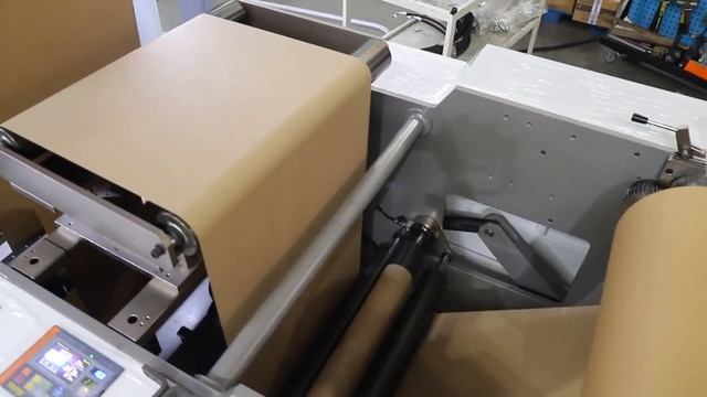 200pcs_Min High Speed Handle Paper Bag Making Machine With Printing Machine&Auto Packing Machine