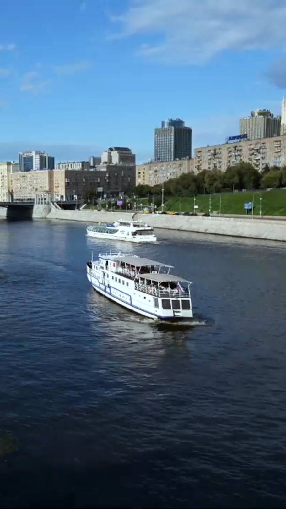 Москва-река в режиме ускоренной перемотки!