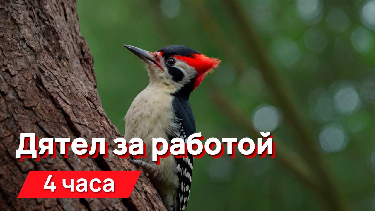 Звуки для соседей - звуки дятла с промежутками
