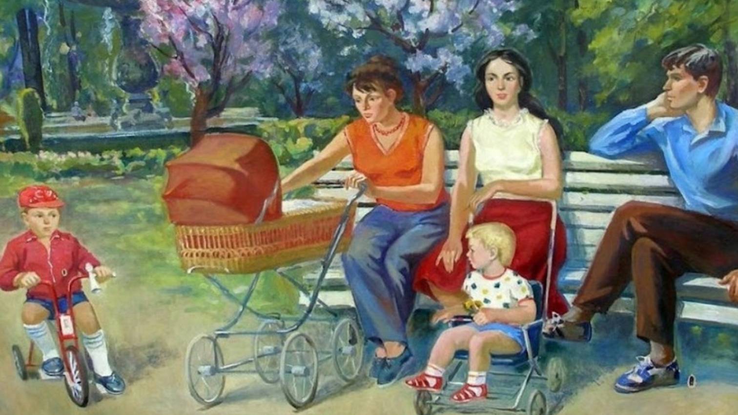 Домашняя жизнь советских людей