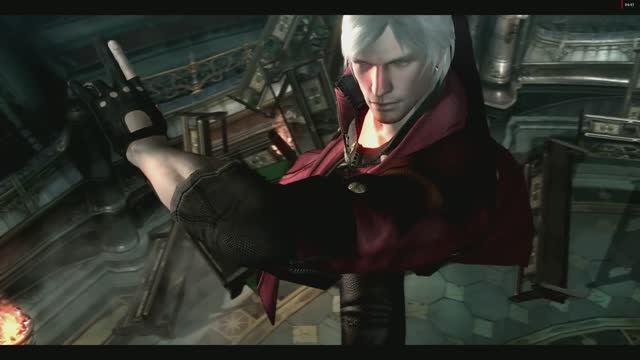 Devil May Cry 4 Special Edition Неро  #1 Прохождение Птицы одного полета (Обучение-Бой с Данте)