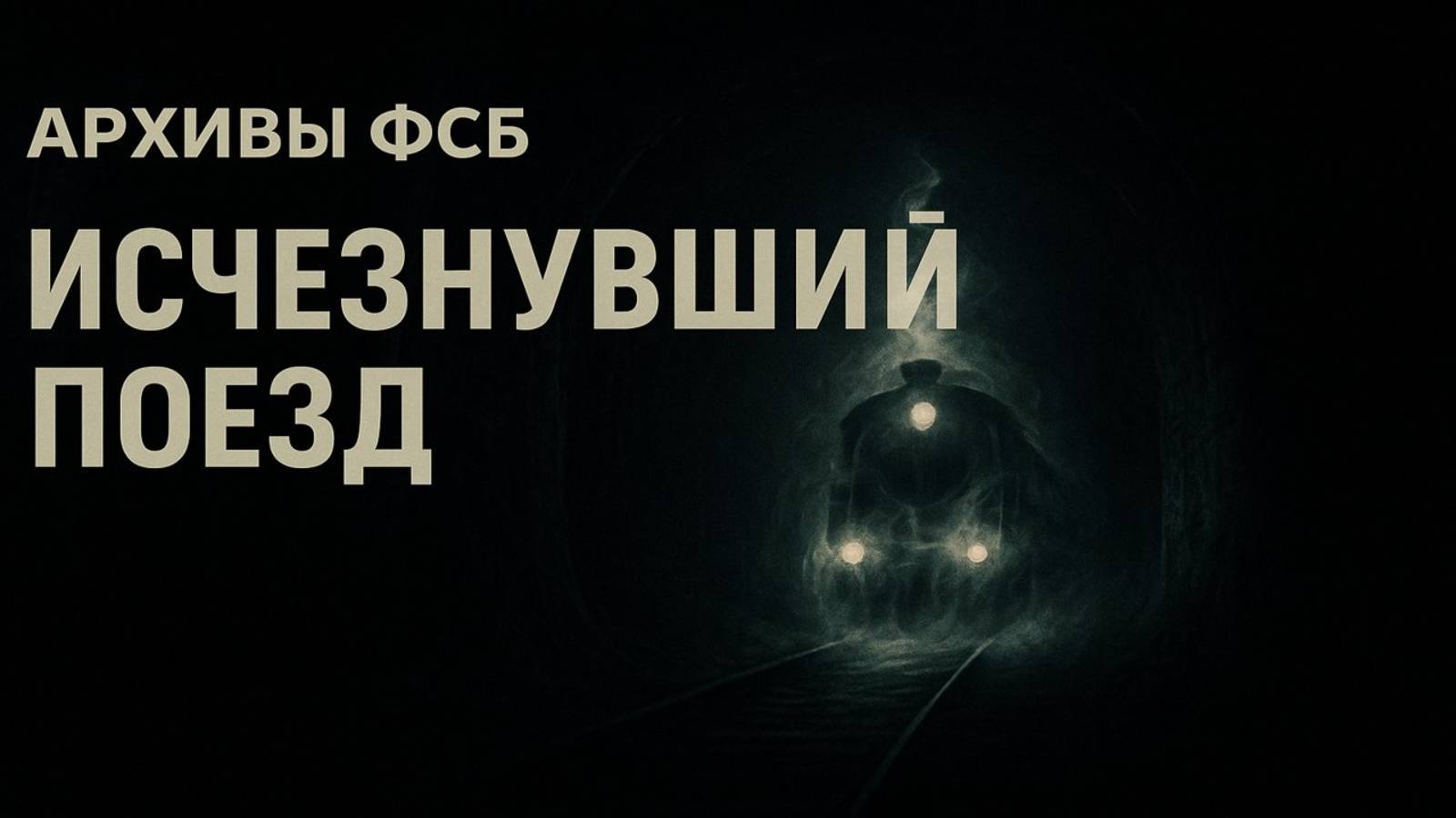 Исчезнувший поезд в архивах ФСБ: расследование аномалии в заброшенном тоннеле под Новосибирском