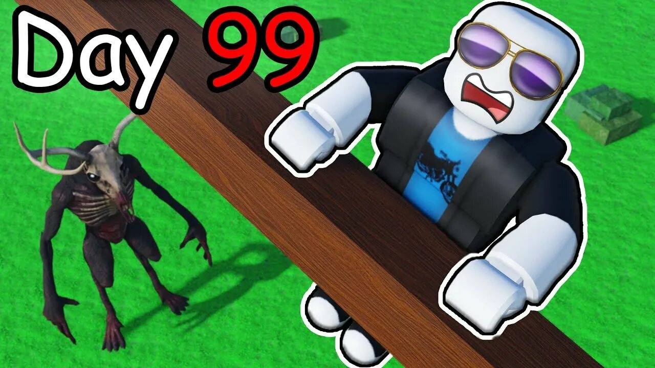 99 ночей в лесу В РОБЛОКС!! С другом