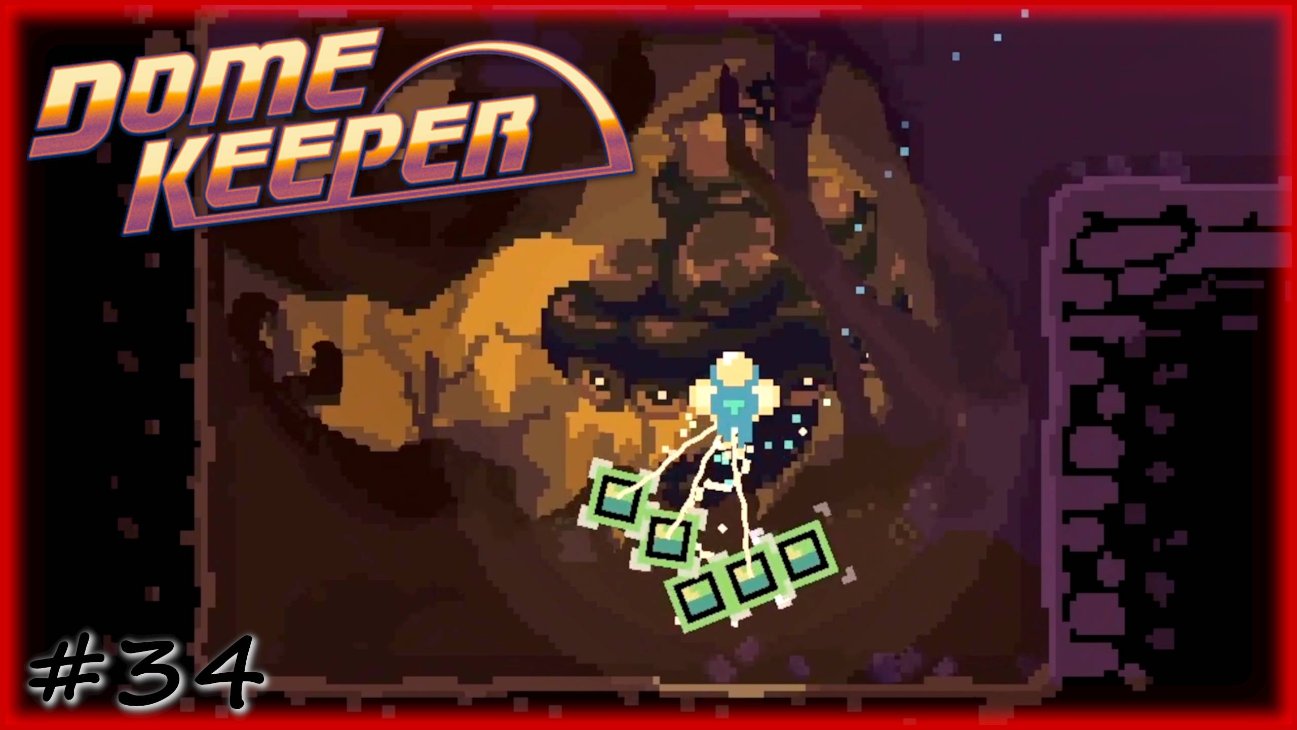 Челендж опасной нехватки железа - #34 - Dome Keeper