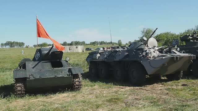 Раритетная военная техника (Исторический фестиваль "Сибирский огонь" - 2022).