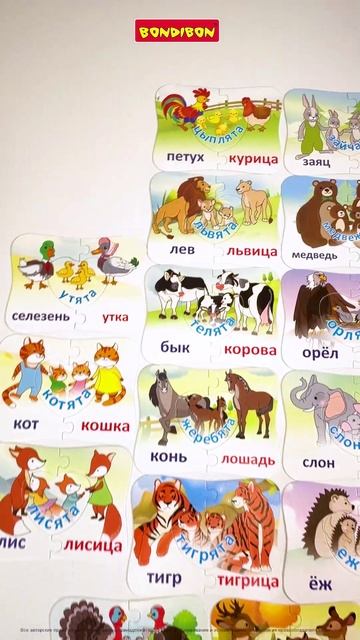 Настольная игра НейроРазвитие Bondibon Мама, папа и мы #boardgames #games #tabletop #настолки