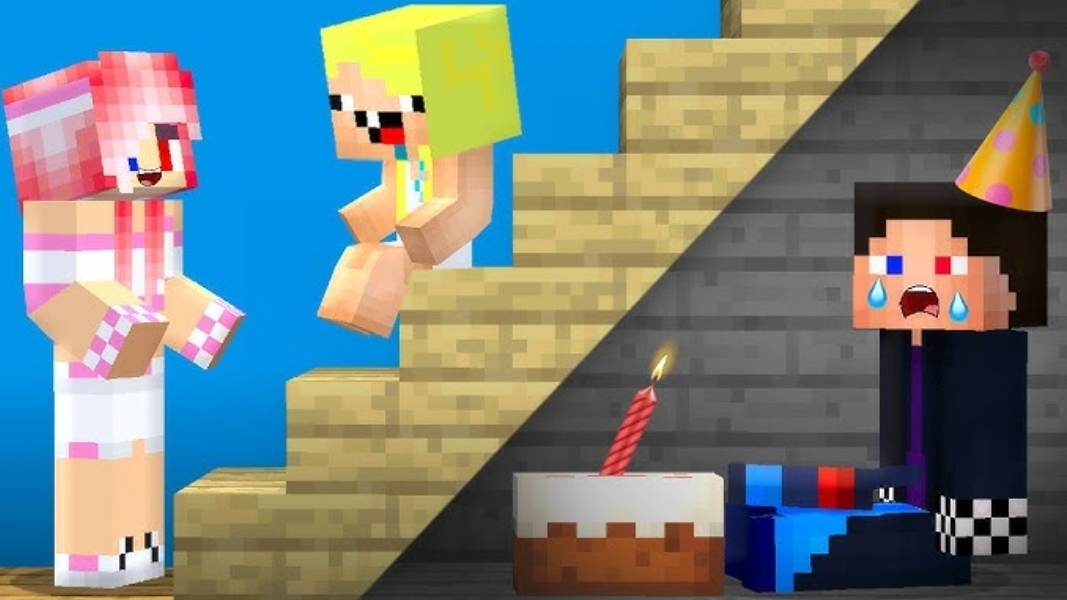 😞ВСЕ ЗАБЫЛИ ПРО МОЙ ДЕНЬ РОЖДЕНИЯ В МАЙНКРАФТ! ШЕДИ ЛЕСКА И НУБИК MINECRAFT