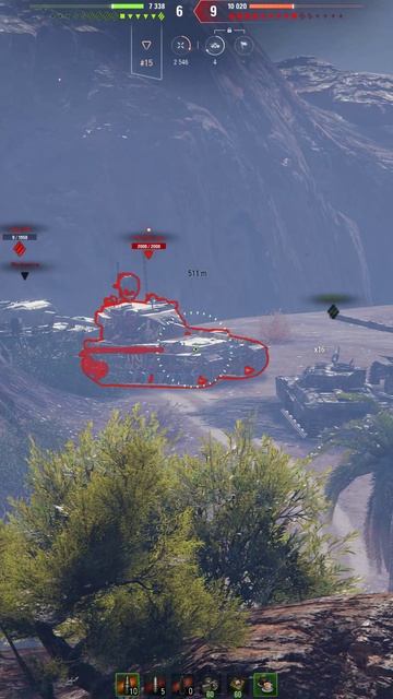 Оборванный! • FV215b 183 - 6 Фрагов 10K Урона #wot #FV215b183 #миртанков #wotbestmoments