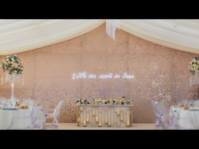 Свадьба Юрия и Анастасии "All You Need is Love" в Сочи 2018