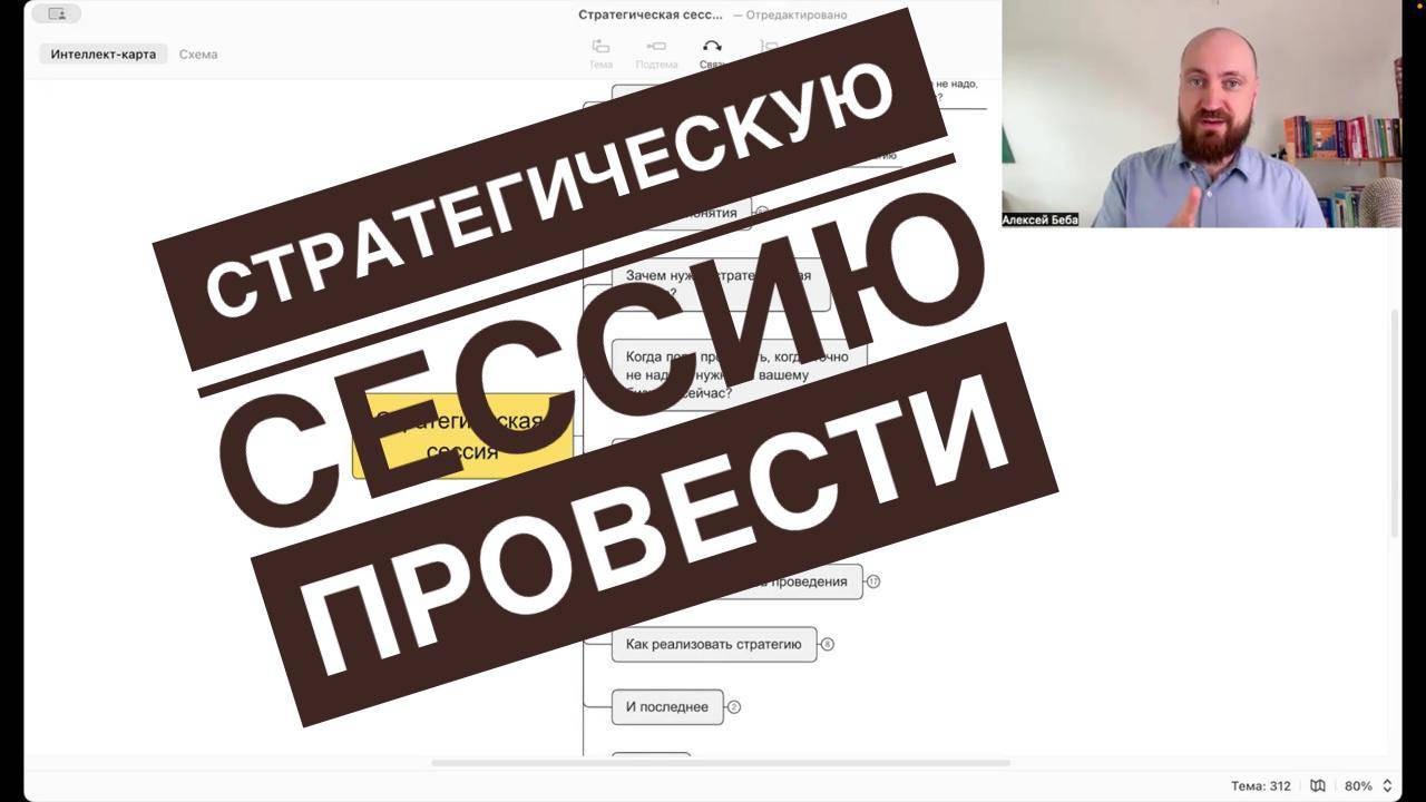 Как провести стратегическую сессию. И реализовать стратегию.