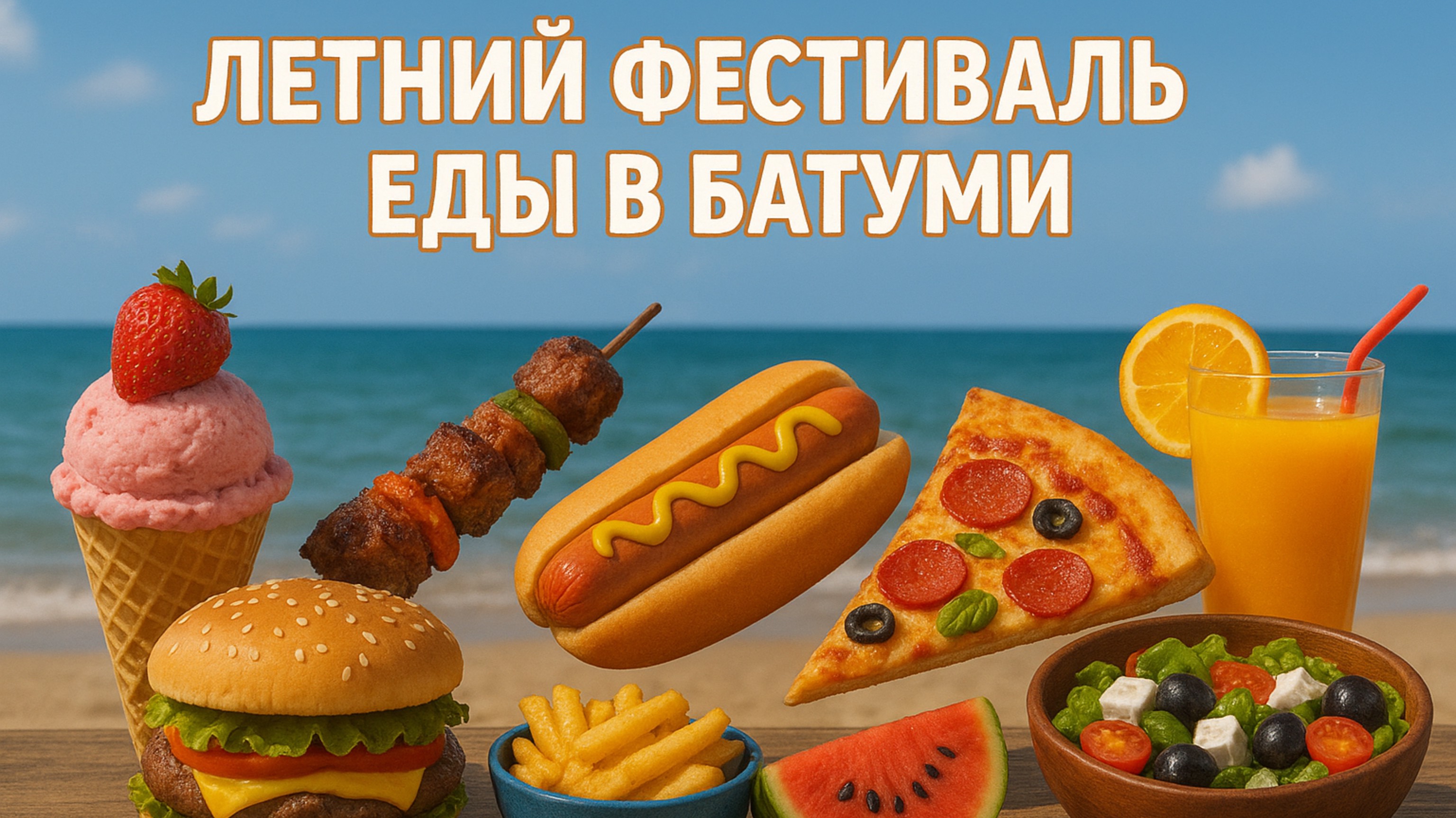 Необычная еда и новые вкусы на фестивале еды в Батуми