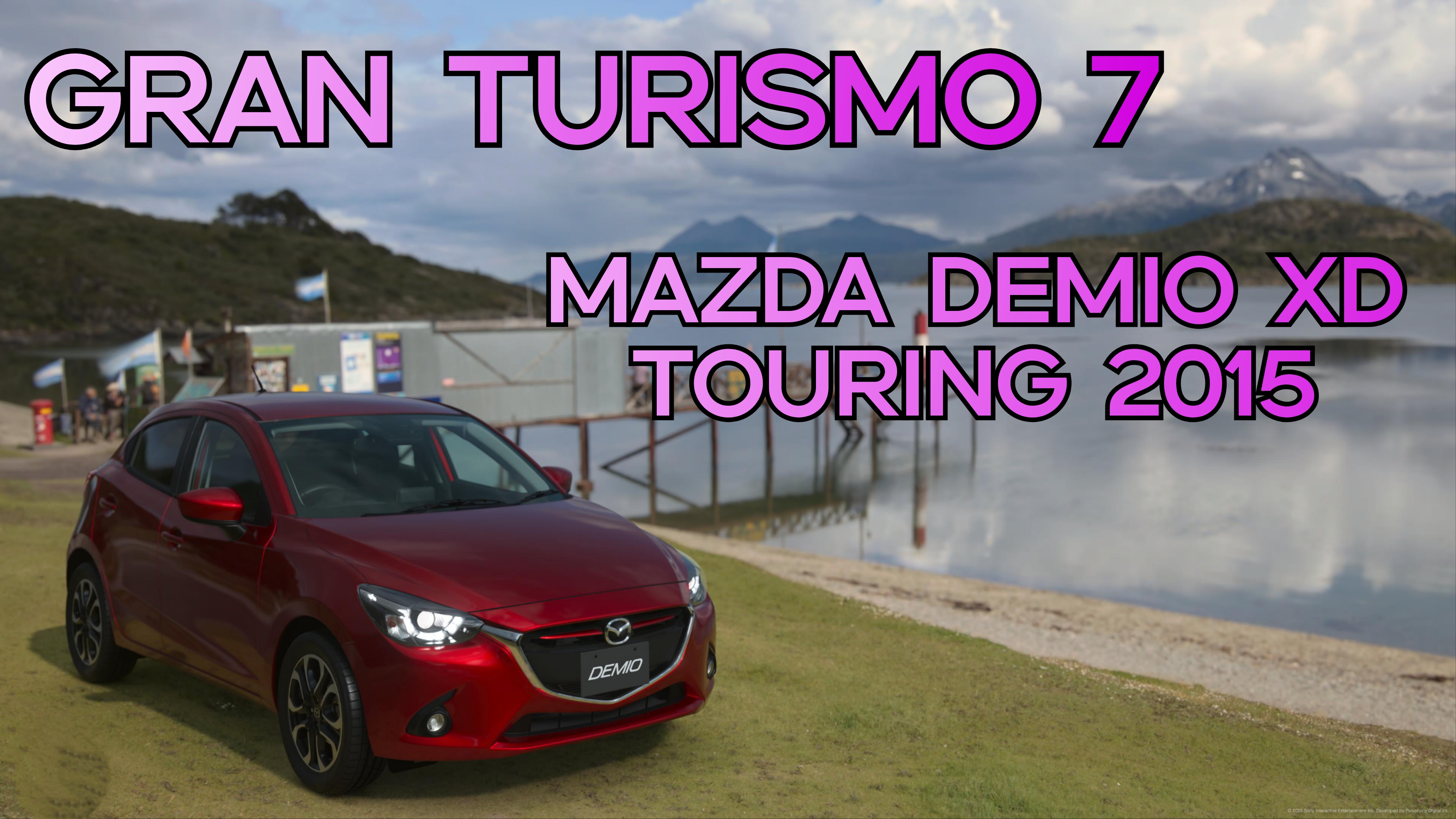 Mazda Demio XD Touring 2015. Игра Gran Turismo 7.