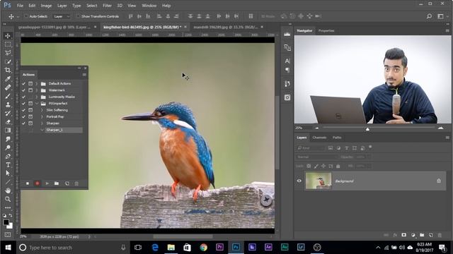 БЕСПЛАТНОЕ настраиваемое действие для повышения резкости изображений в Photoshop