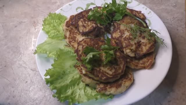 Рыбные оладьи! Вкус отмечен внуками!