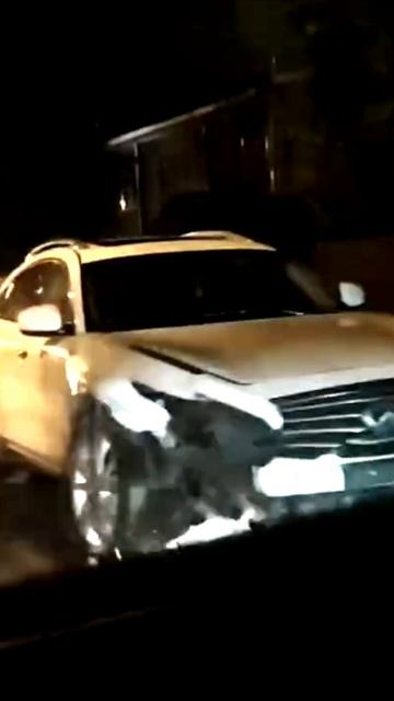 Ночная авария в Омске на улице 2 я Кольцевая