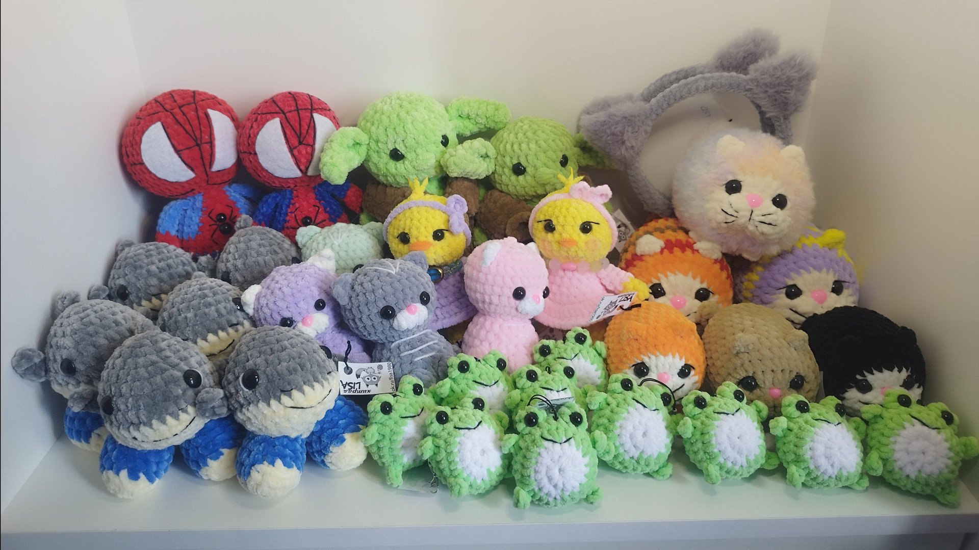 Что связала за неделю, новые игрушки