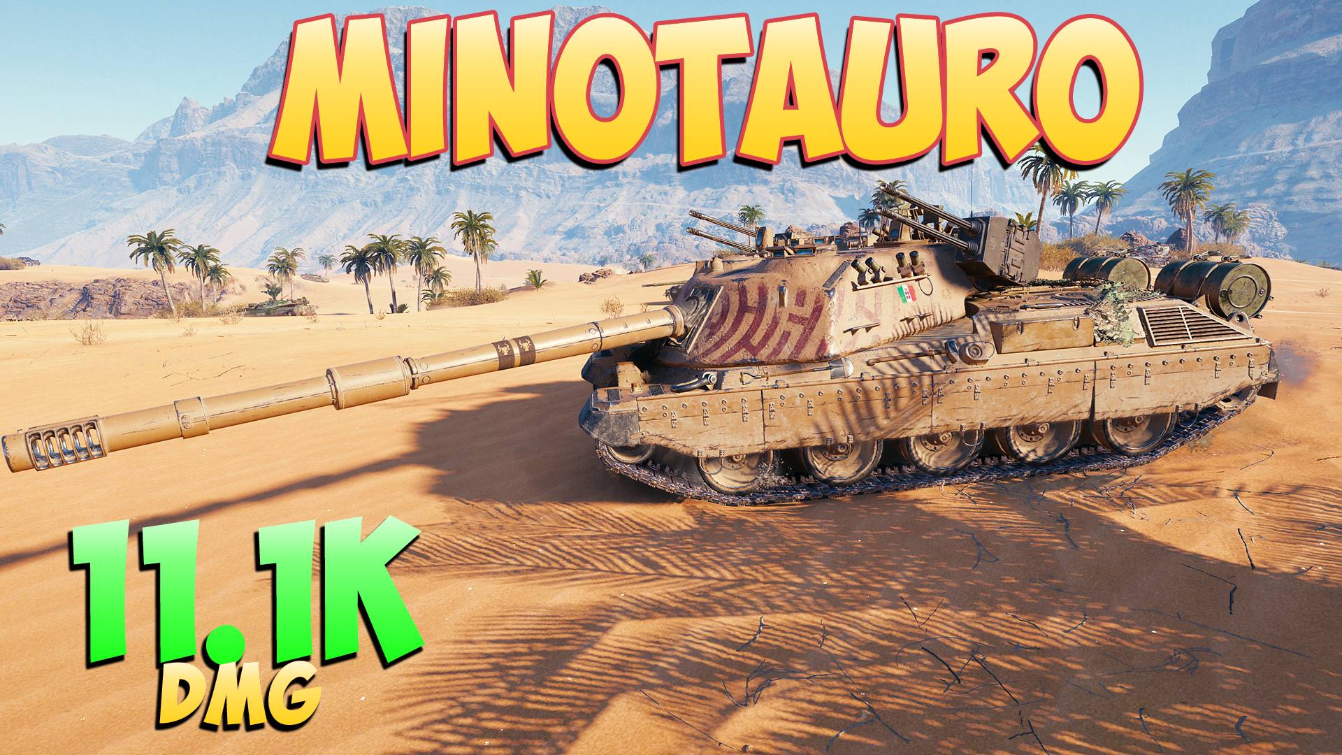 Minotauro • Монументальный! - 5 Фрагов 11.1K Урона • Мир Танков