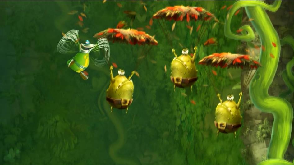 Прохождение игры Rayman Legends. Спасаем Твайлу, испытание глубина 6000 футов