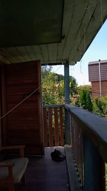 наш балкон...